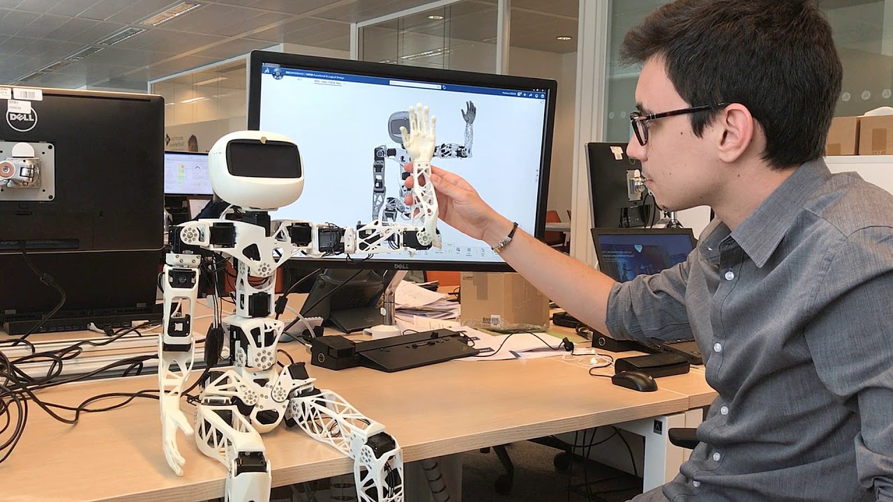 Poppy Humanoid - YouTube