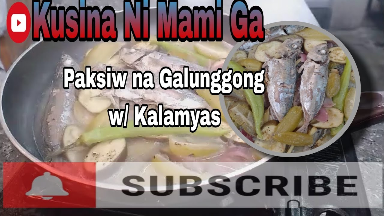 Paksiw na Galunggong w/ Kalamyas - YouTube