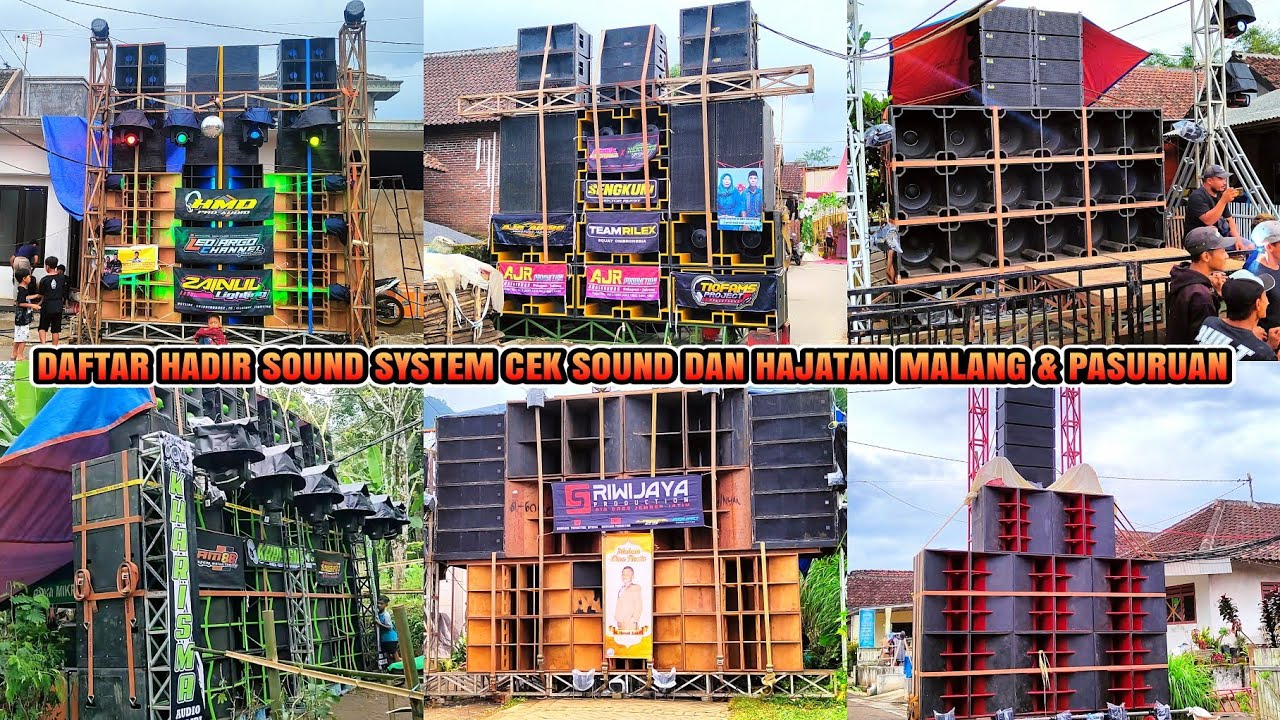 Daftar sound system cek sound dan hajatan di malang dan pasuruan dari ...