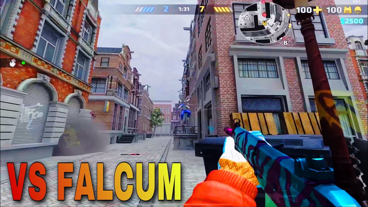DESTROYING FALCUM AGAIN IN CRITICAL OPS 😂💙 - YouTube