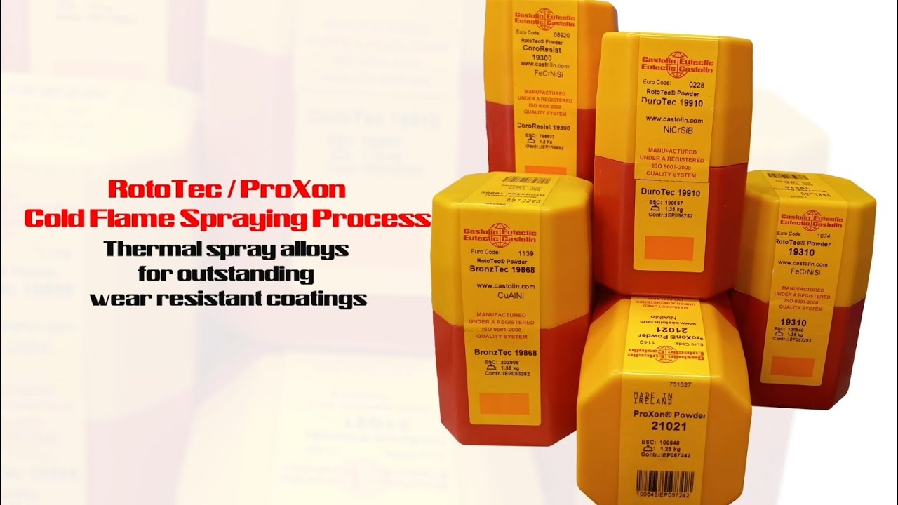 RotoTec/ ProXon Cold Flame Spray Process - Thermal spray alloys for ...
