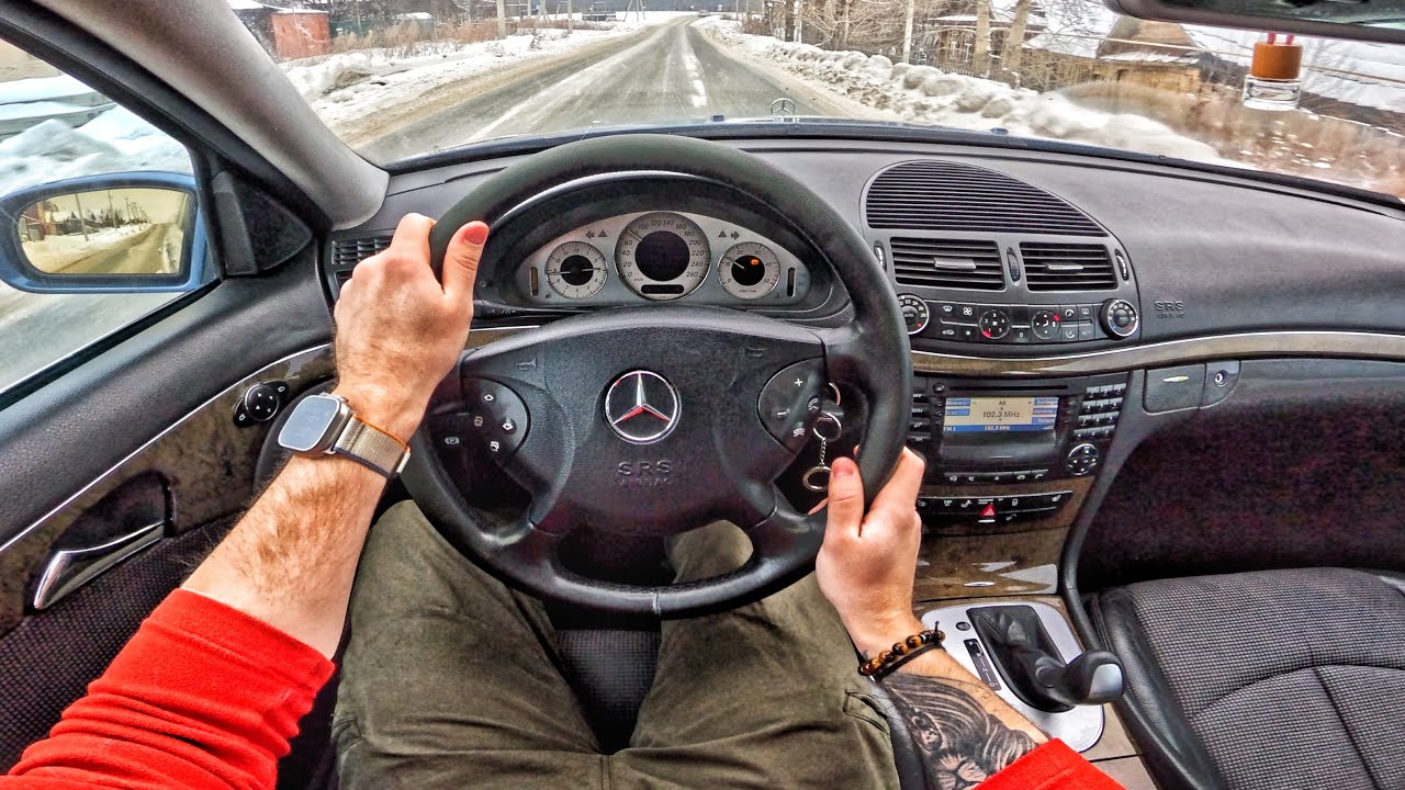 2002 Mercedes-Benz E270 2.7 AT - POV TEST DRIVE - YouTube