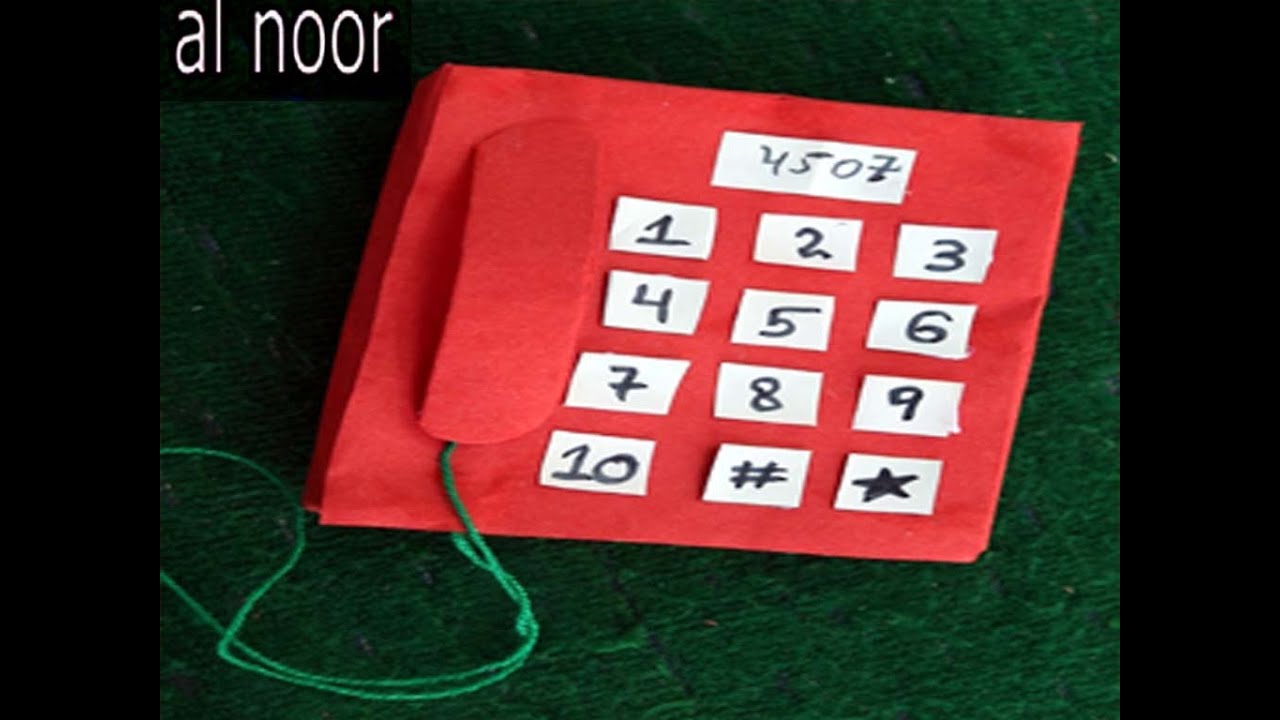 New Video Best Design how to make beautiful easy paper telephone dly ...