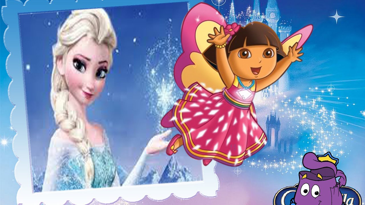 Frozen and Dora The Explorer - Games for Kids - Dora the Explorer Games ...