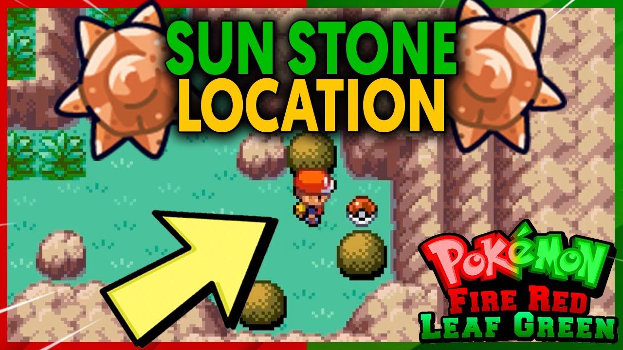 Sunstone Pokemon Fire Red