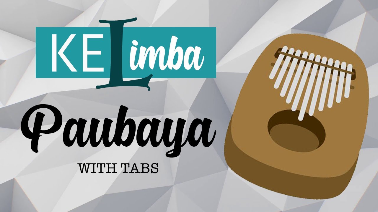 PAUBAYA Kalimba with tabs - YouTube