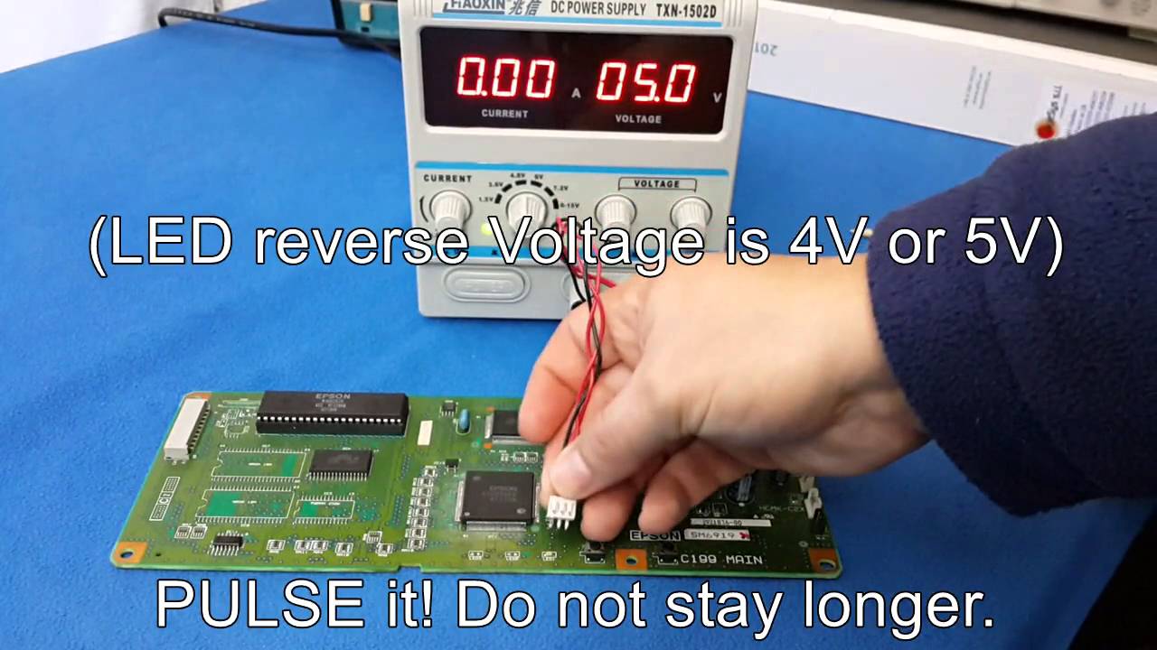 How to test a LED diode on PCB / red green blue white yellow IR light ...