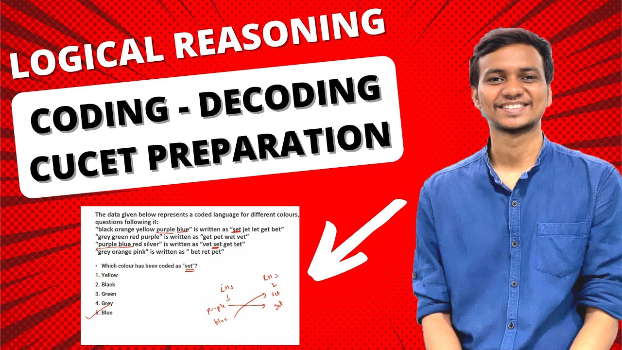 Coding Decoding Part 2 New Lecture For Cucet Preparation Logical Reasoning Youtube
