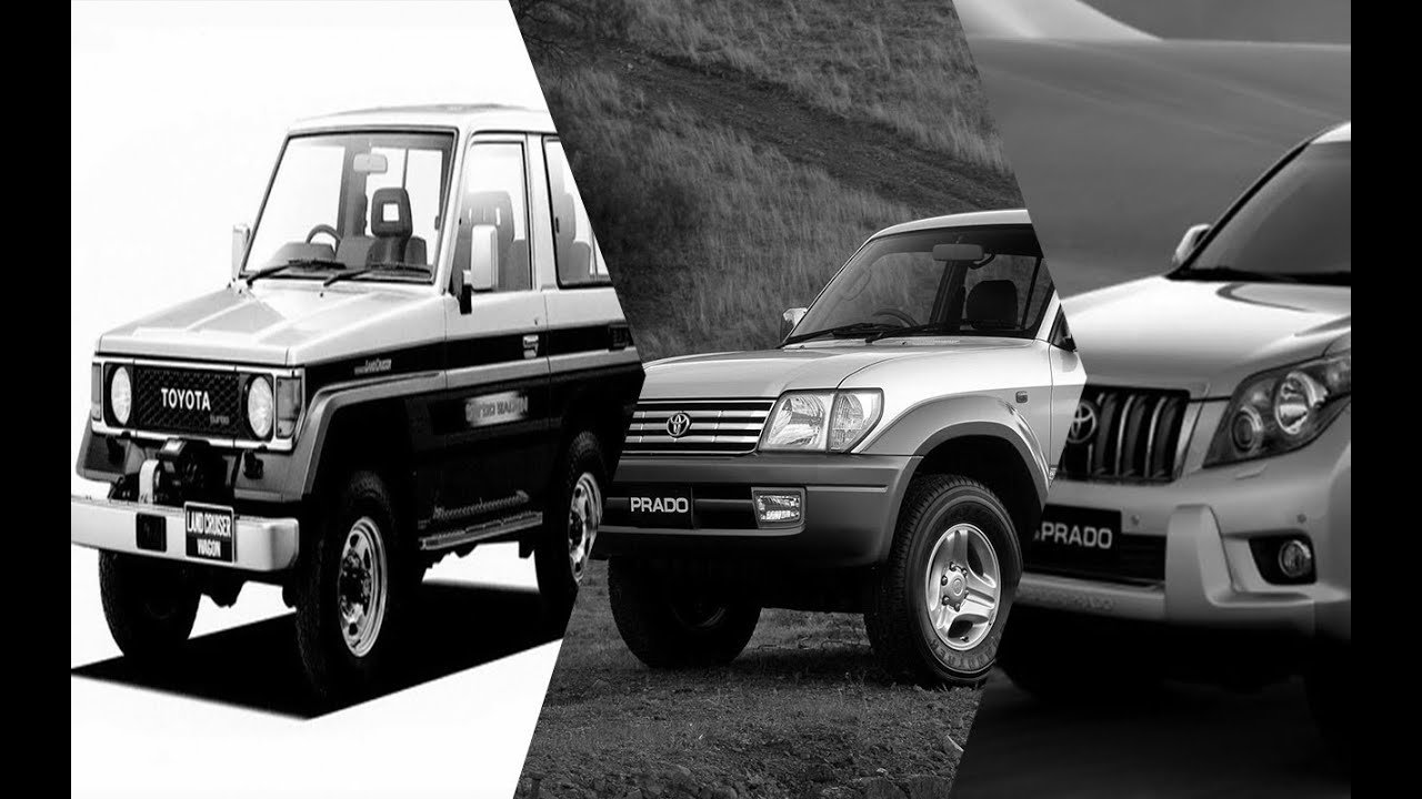 Evolution of Toyota Prado | Macwin's Dairy | - YouTube