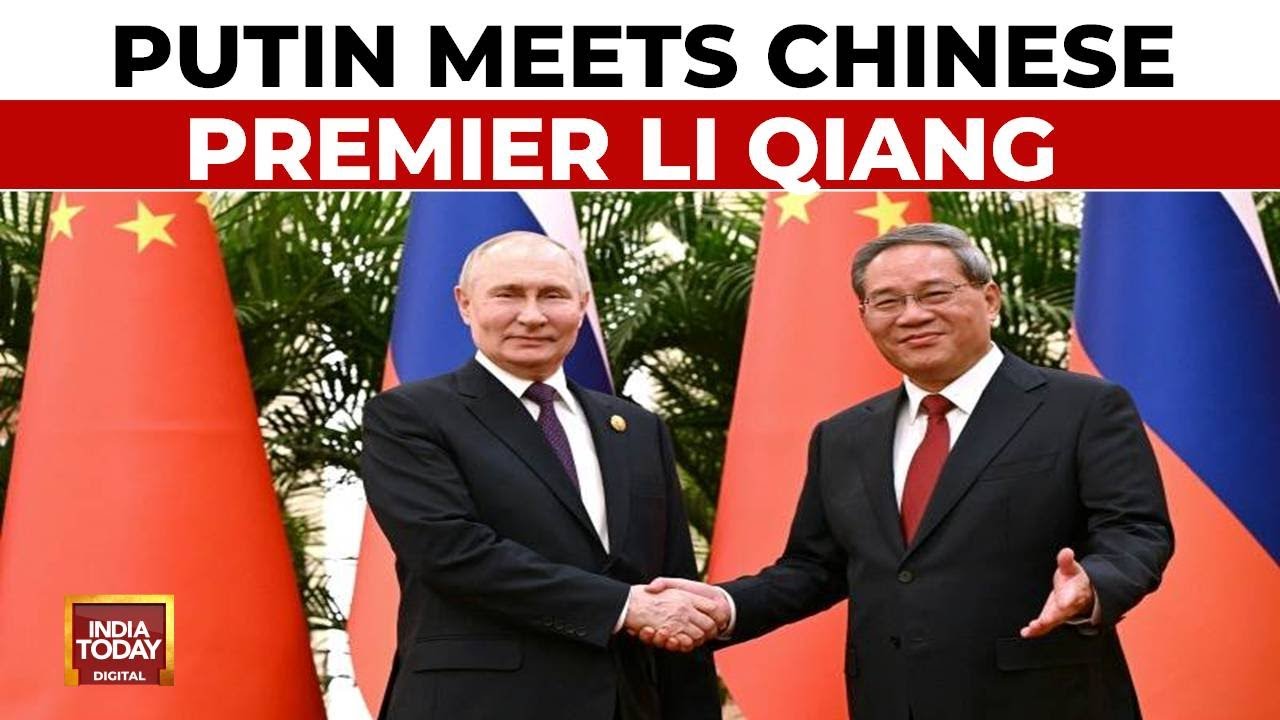 Russia-China Ties: Putin Meets Chinese Premier Li Qiang In Moscow - YouTube