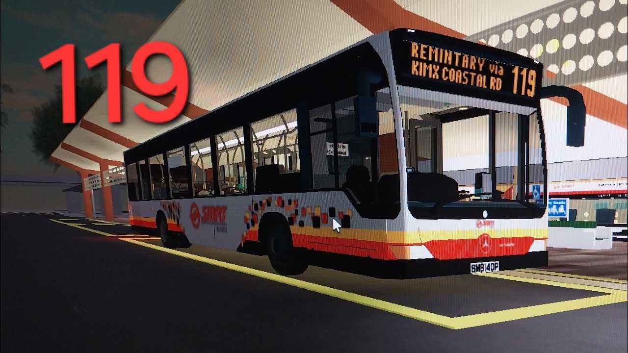 Roblox Kimx Town Mercedes-Benz Citaro O530 (Batch SMRT) - SMB140P on ...