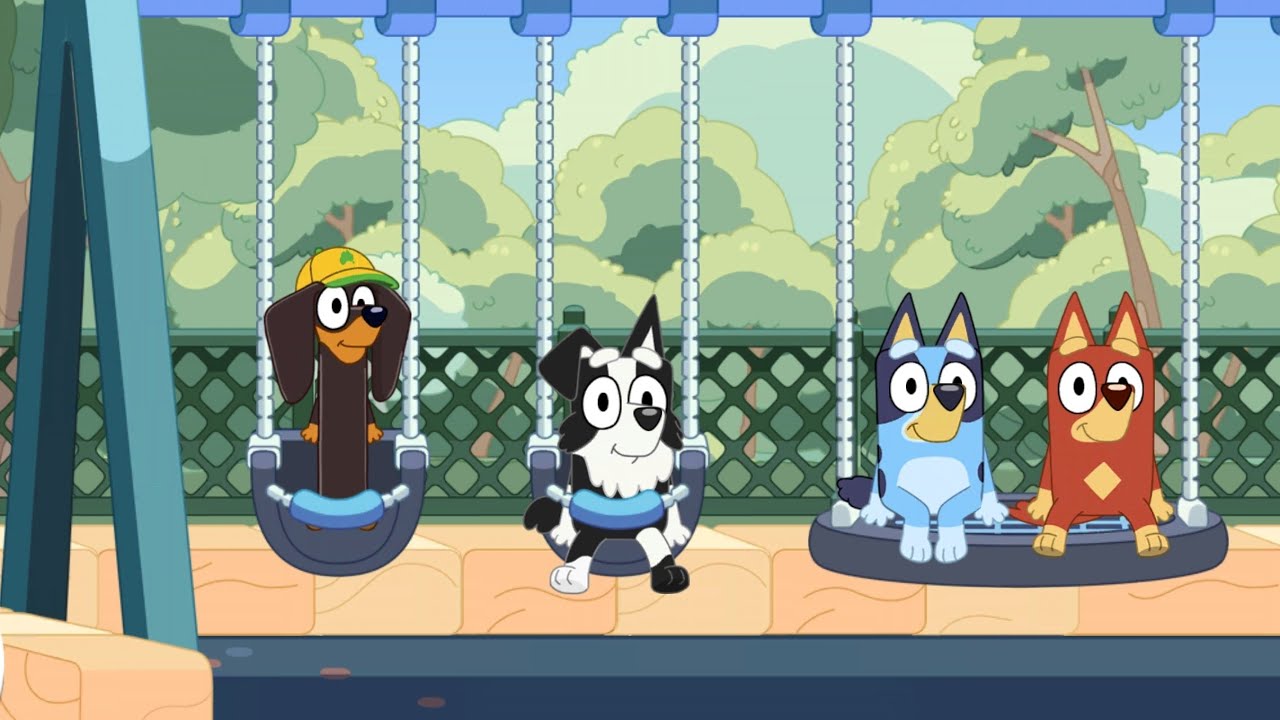 Bluey’s Swing Fun at the Playground | Flying High Adventure! 04 - YouTube