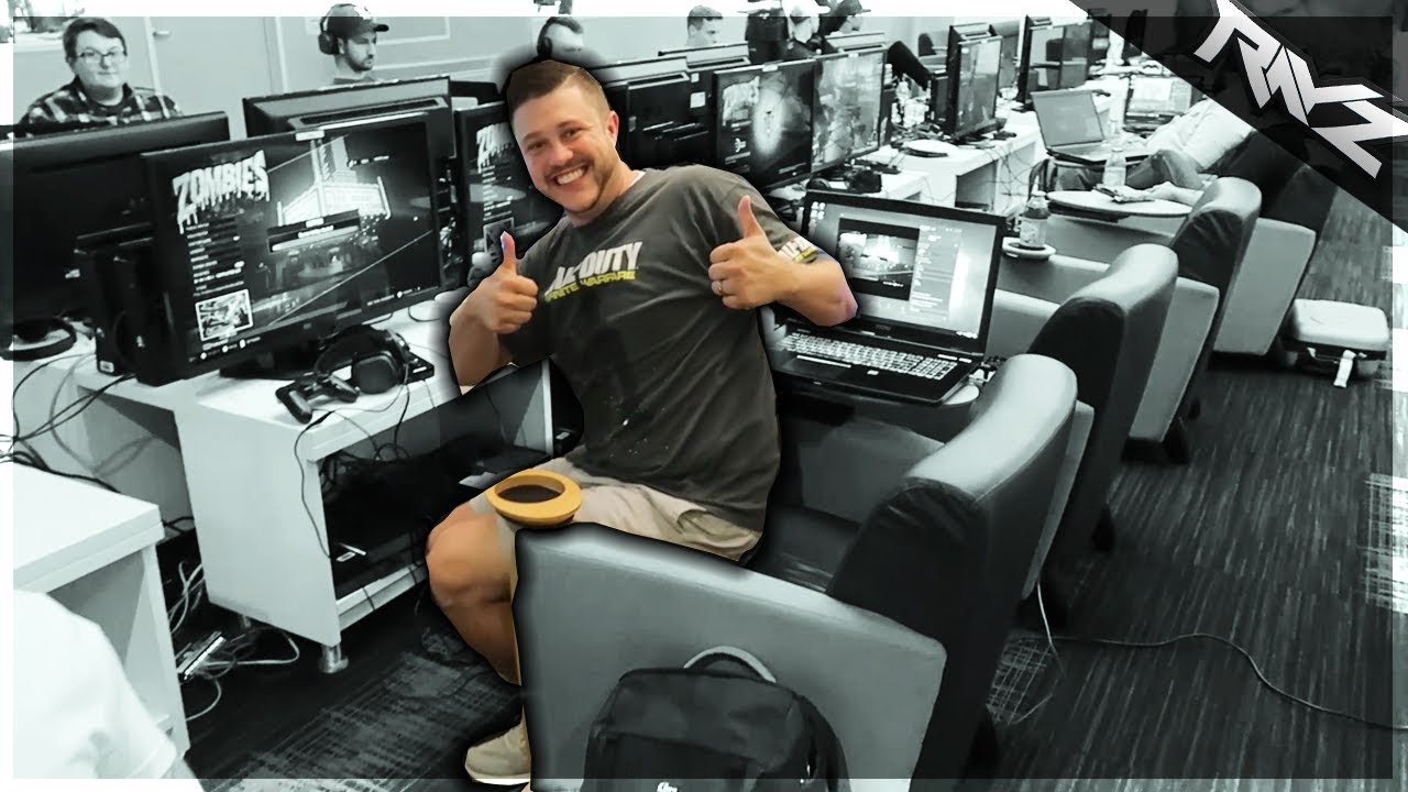 Playing DLC 4 Early At Infinity Ward! Studio Look & Vlog (Infinite ...