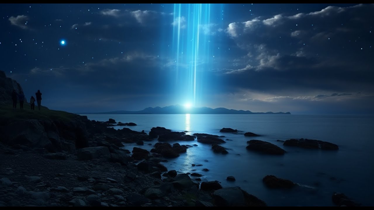 The Mystery of the Blue Light: A Cosmic Phenomenon or a Secret ...