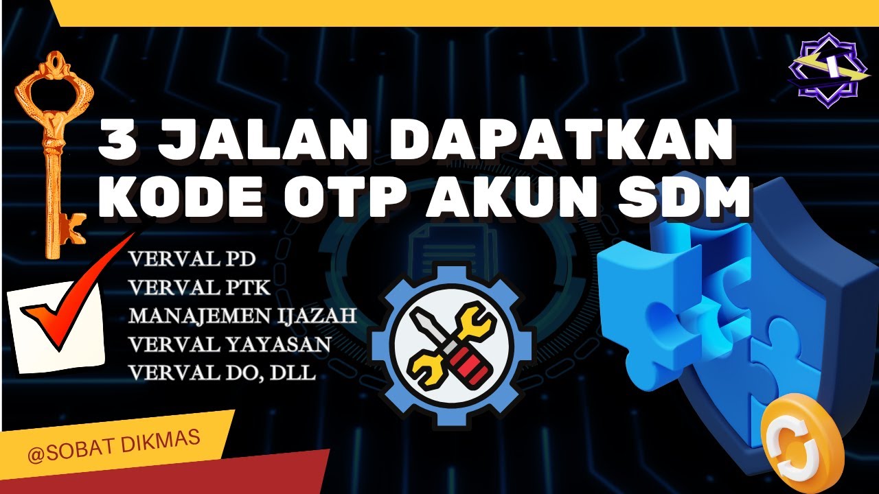Solusi Mudah dapatkan Kode OTP Login Akun Verval - YouTube