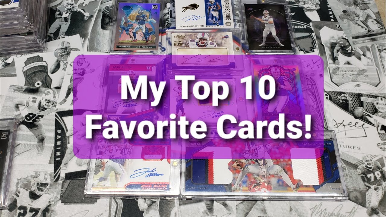 My Top 10 Favorite Cards in My Collection! - YouTube