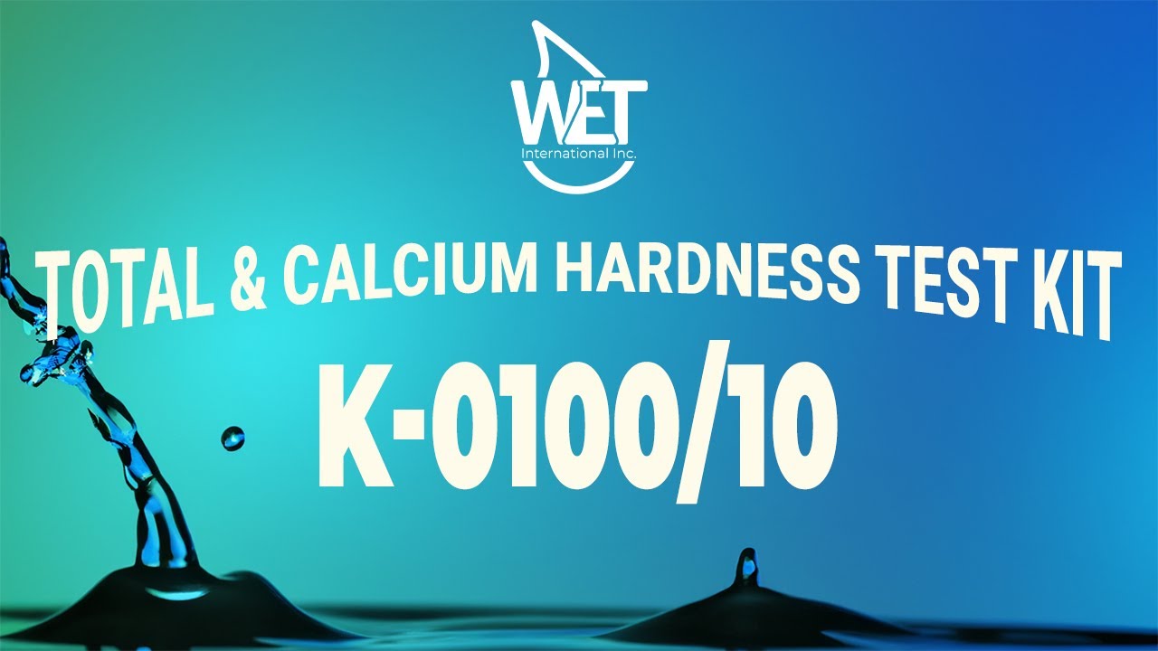 Total & Calcium Hardness Test Kit (K-0100/10) | Water Treatment - YouTube