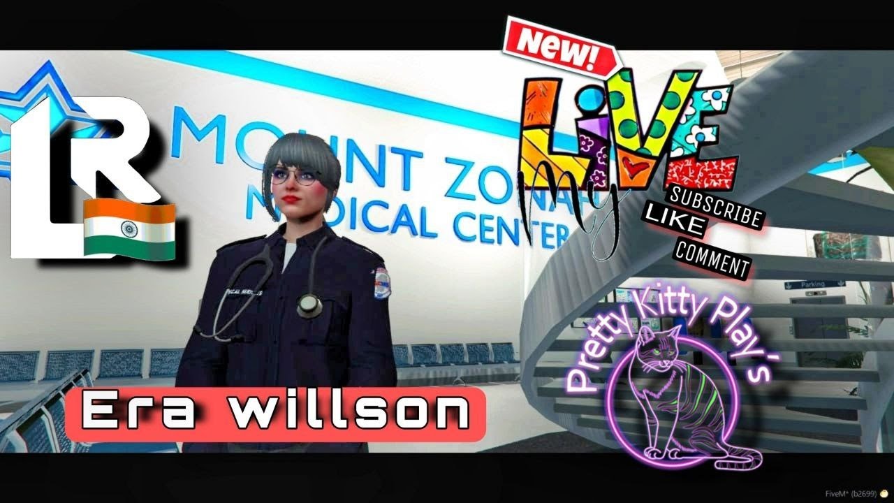 Live Streaming With Dr.Era Willson | Day-8 | GTA5 RP IN @Legacy ...