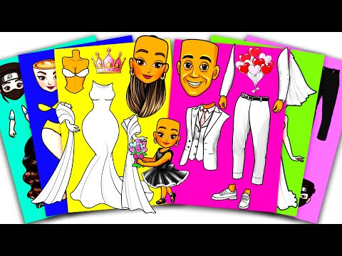 BRAINROT WEDDING FAMILY Tung Tung Sahur, Ballerina Cappuccina, Cappuccino Assassino | Sticker Book