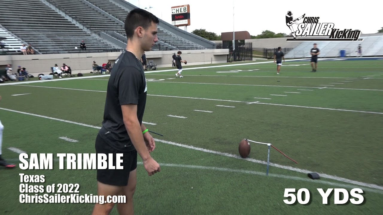 Sam Trimble - Kicker/Punter - YouTube