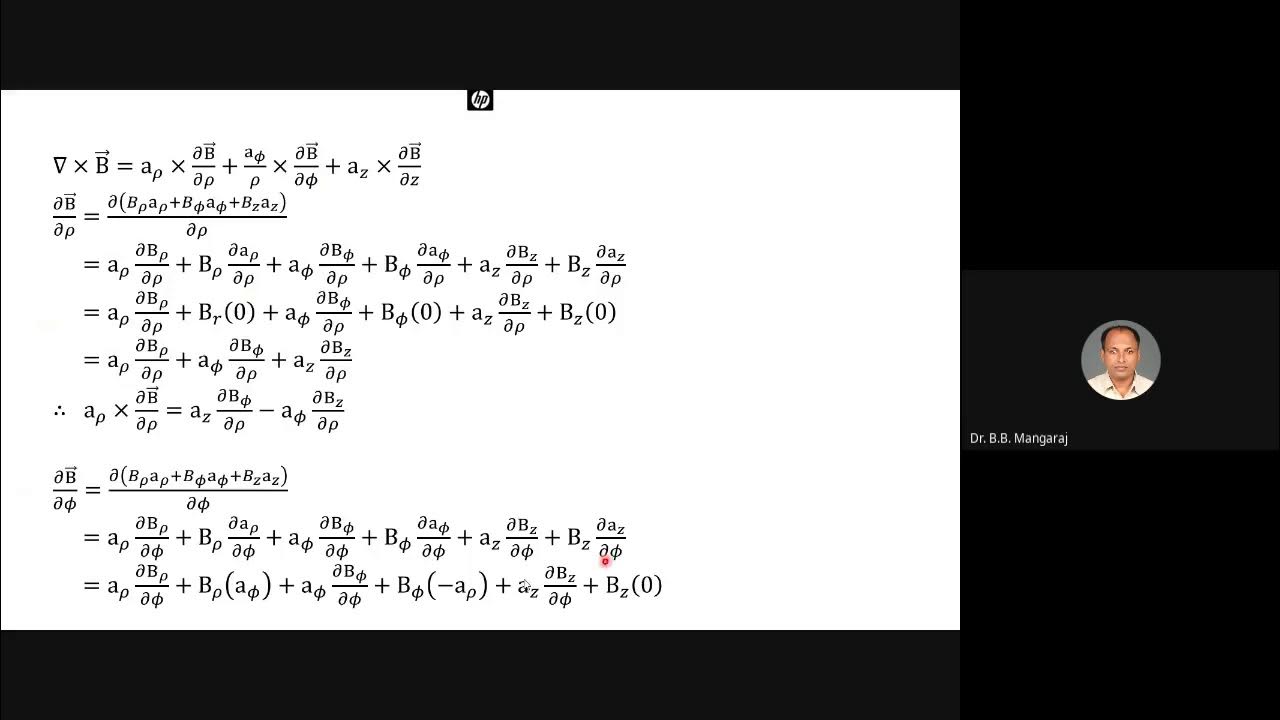 Curl in Cylindrical Coordinate System Derivation - YouTube