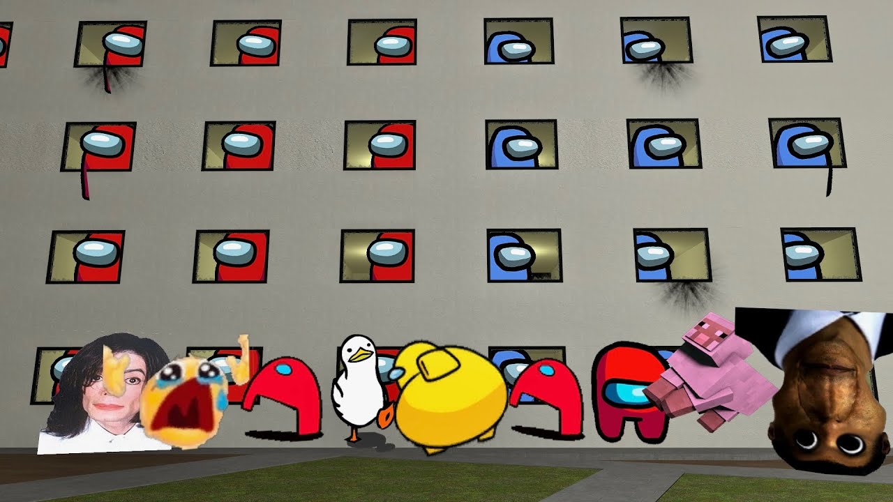 Nextbot's Amogus in Liminal Hotel!! - YouTube