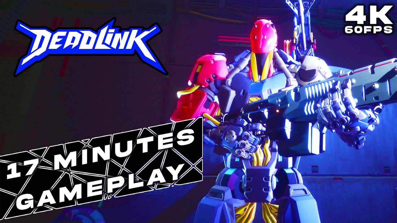 Deadlink 17 Minutes Gameplay - Cyberpunk FPS (4K60FPS) - YouTube