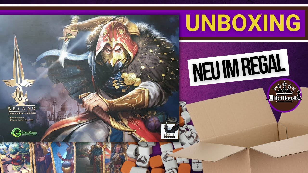Belaad | WAS IST DRIN? Brettspiel 📦 Unboxing [Brettspiele] - YouTube