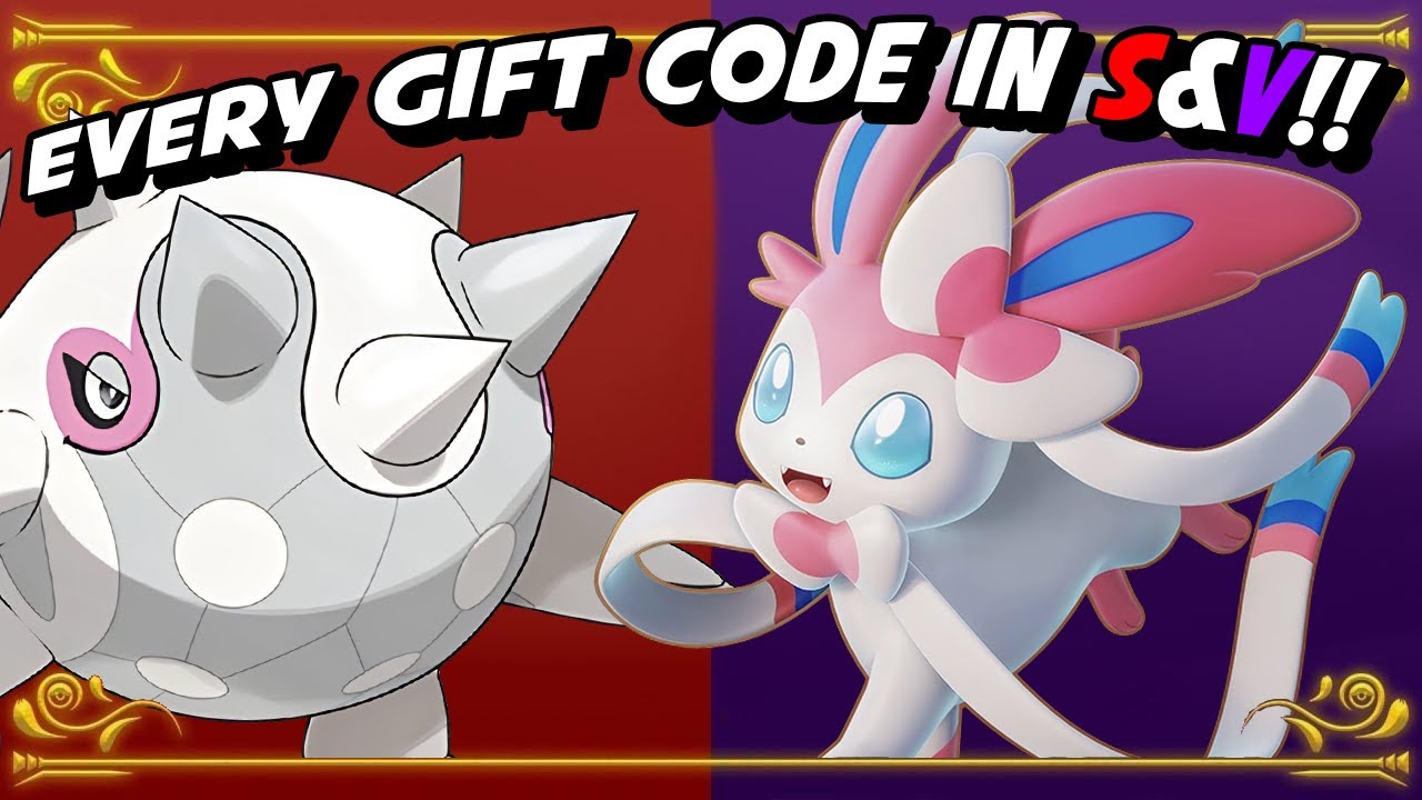 Every gift code in Pokemon Scarlet and Violet: mid-August 2024 - YouTube