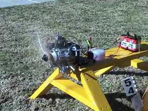 ASP FS400AR Radial Engine Part 1 - YouTube