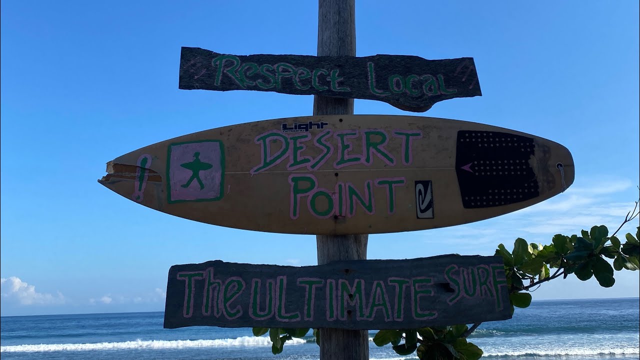 Desert Point - Lombok Island - Indonesia (4K) - YouTube