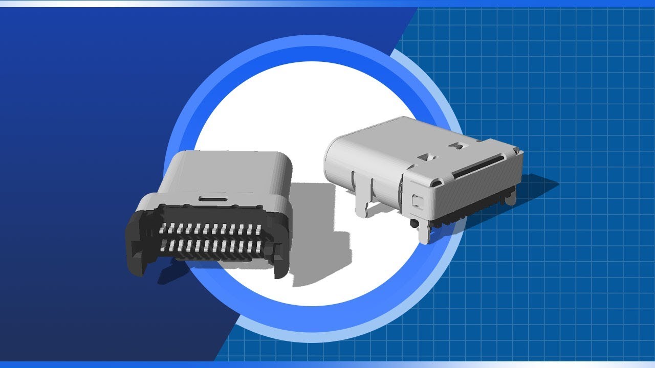 CUI Inc UJ31 / UP31 USB Type C Connectors | New Product Brief - YouTube