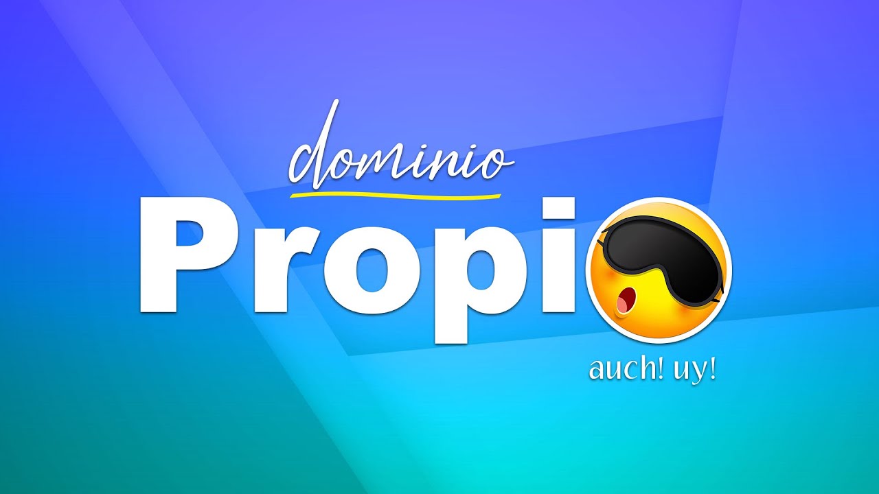 Dominio Propio - YouTube