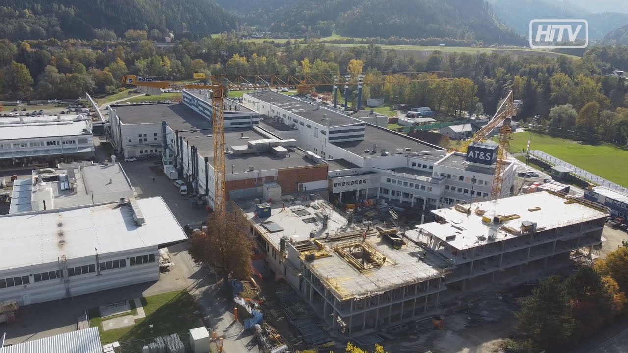 Mega Investition von AT&S am Standort Leoben - YouTube