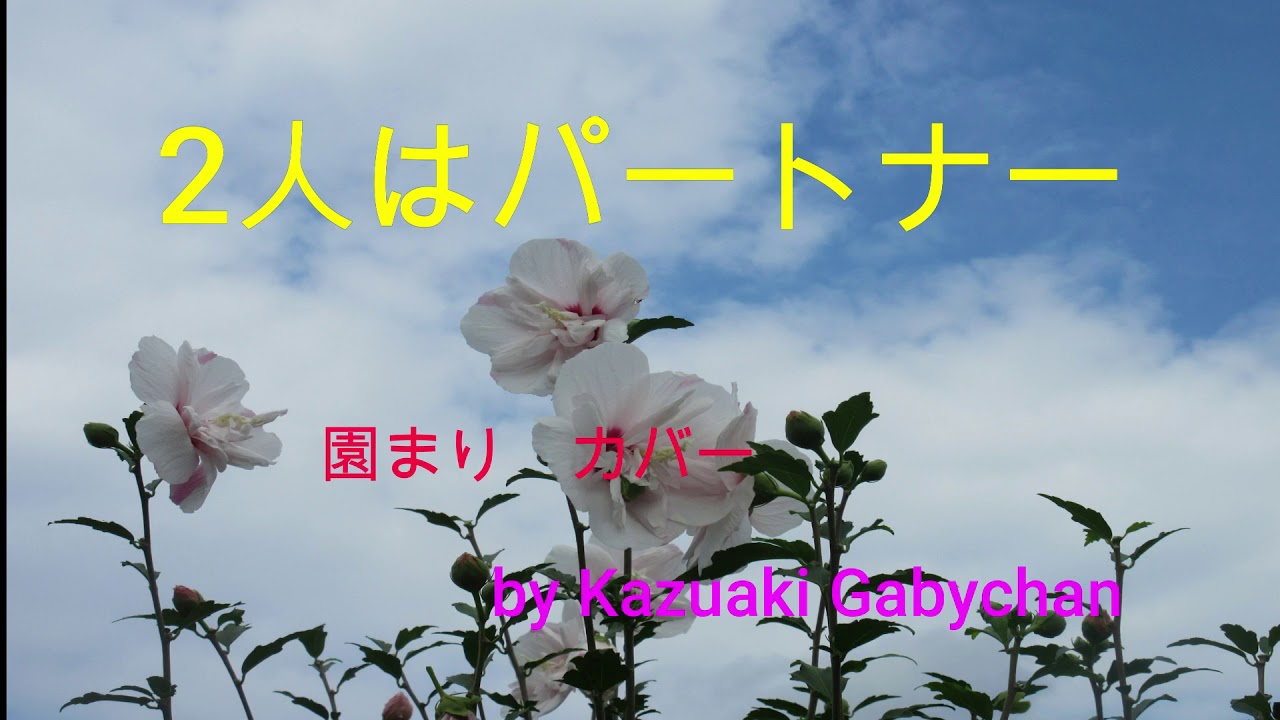 2006 二人はパートナー 園まり カバー "Two Of Us Are Partners" by Mari Sono, Covered by ...