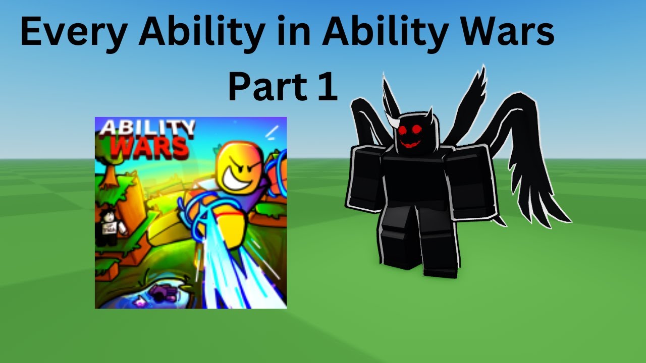 Every Ability in Ability wars Part 1 - YouTube