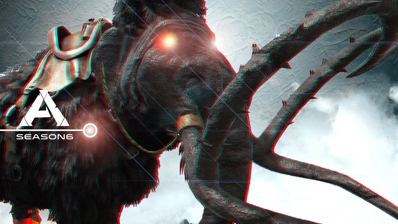 ARK: Survival Evolved - CONFLAGRANT MAMMOTH TAMING & STARTING THE BASE ...