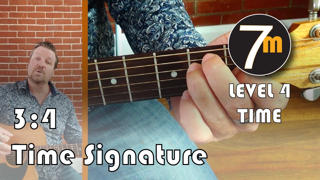 Time signature 3:4 - Guitar Lesson - Level 4 - YouTube