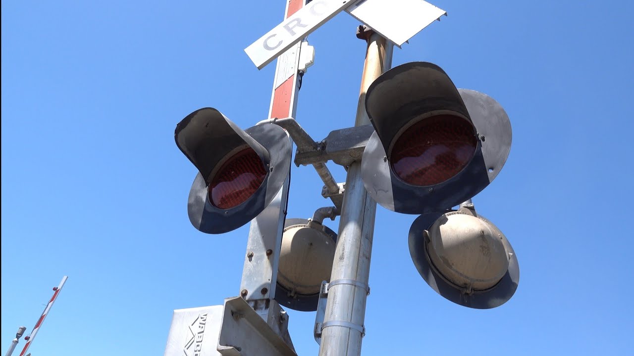 6th Street Railroad Crossing Tour, Banta CA - YouTube