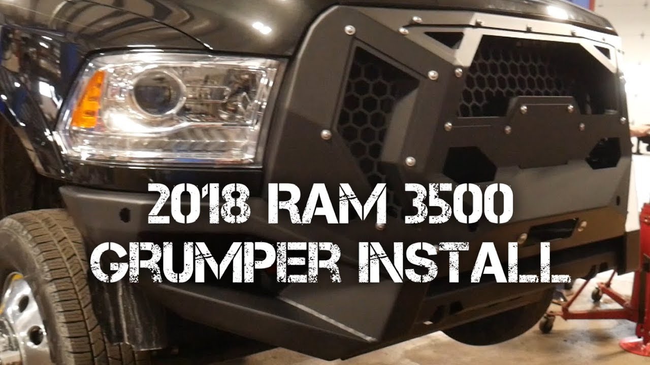 2018 RAM 3500 GRUMPER INSTALL - YouTube