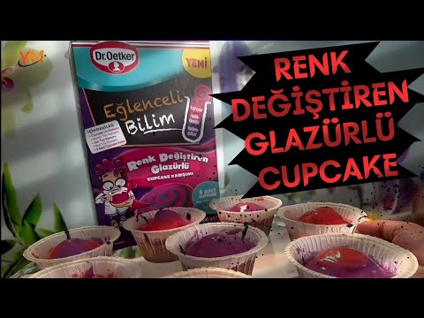 Dr. OETKER RENK DEĞİŞTİREN GLAZÜRLÜ CUPCAKE & Yönetici Mutfakta 