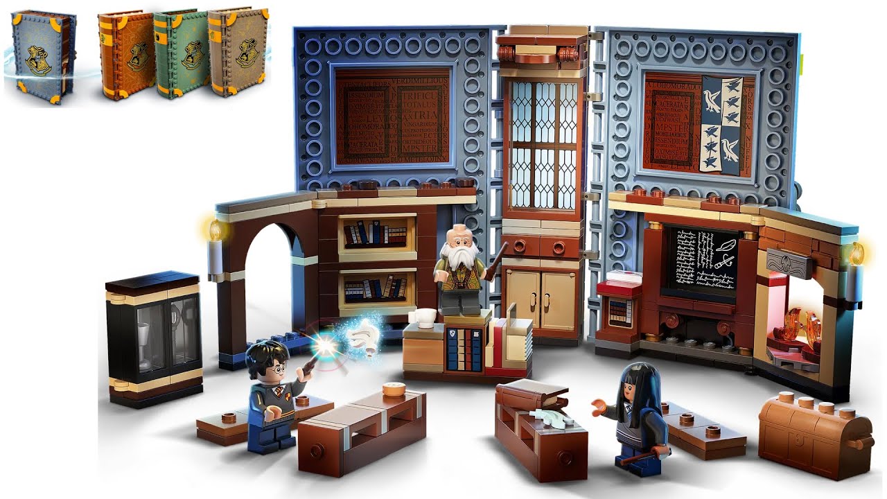 LEGO Harry Potter 76385 Hogwarts Moments Charm Class - Relaxing and ...