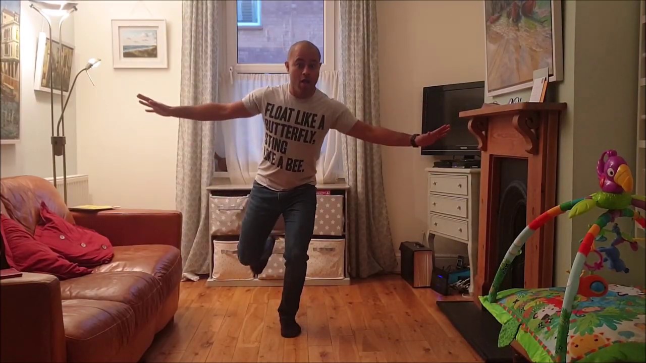 The Cha cha slide dance - dance for fitness at home with Mr Doku - YouTube