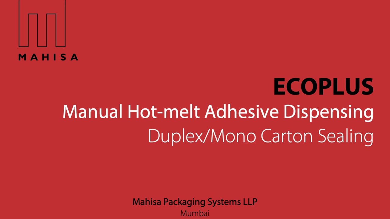 Mahisa EcoPlus - Manual Hot-melt Adhesive Dispensing - for Carton ...
