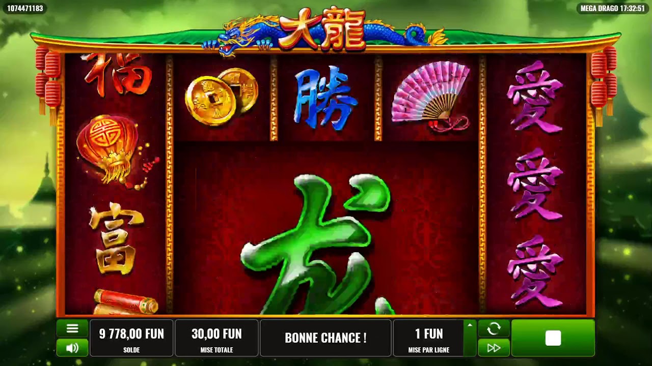 Play Mega Drago Slot Machine on CryptoFairPlay.com - YouTube
