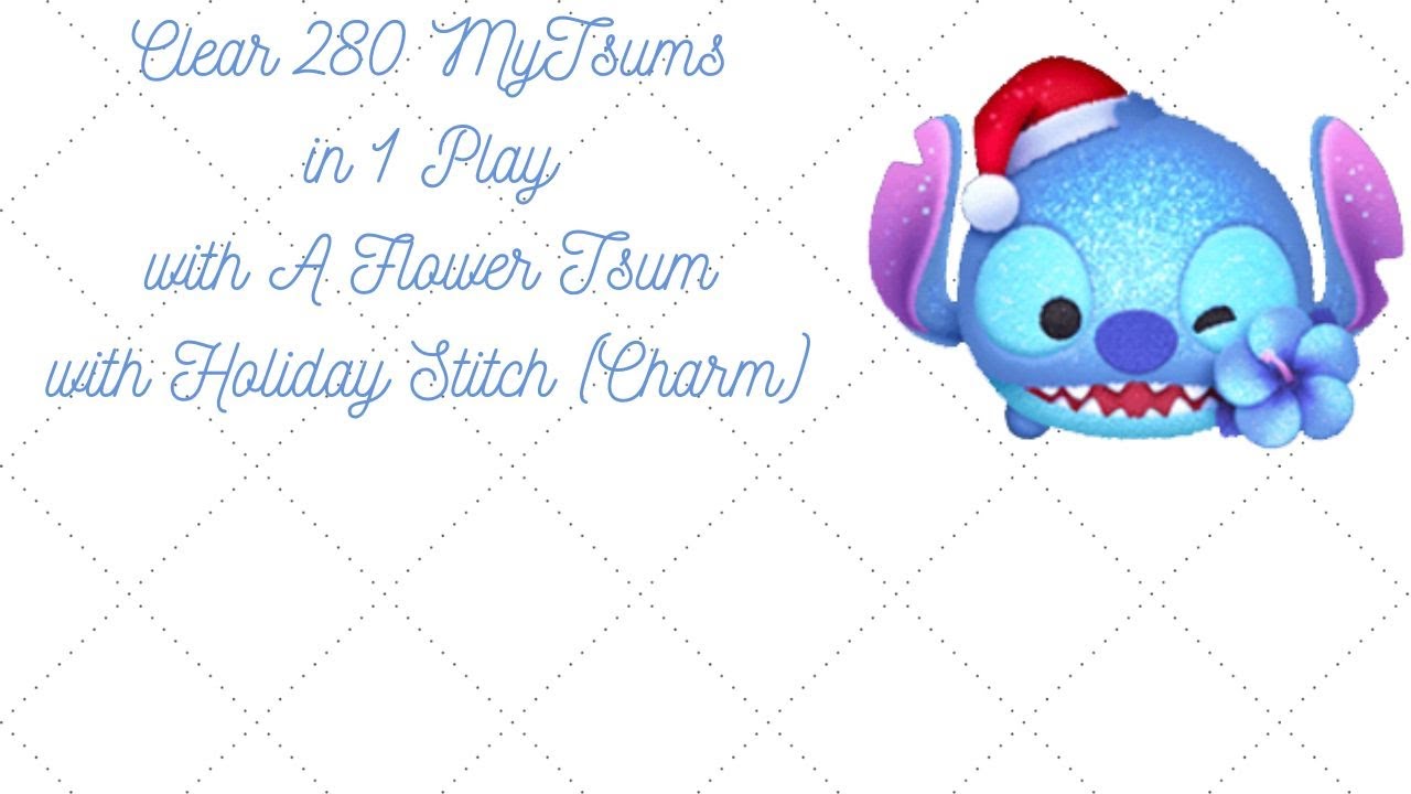 Disney Tsum Tsum - Clear 280 MyTsums in 1 Play with A Flower Tsum ...