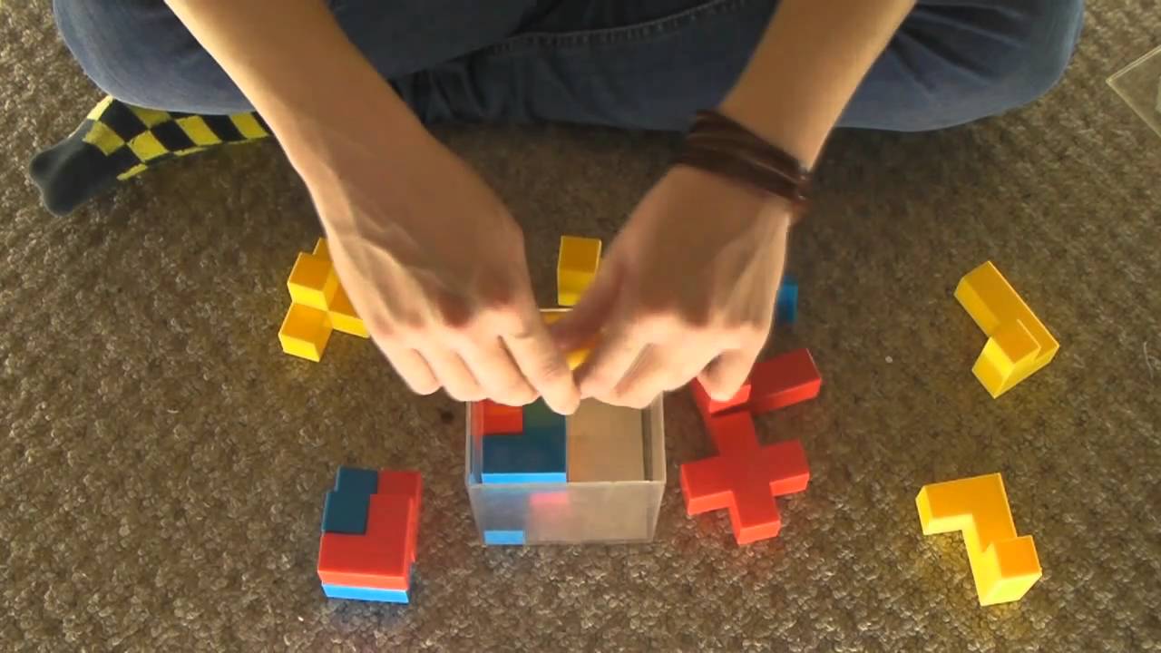 How to solve a Bedlam Cube Retro - YouTube