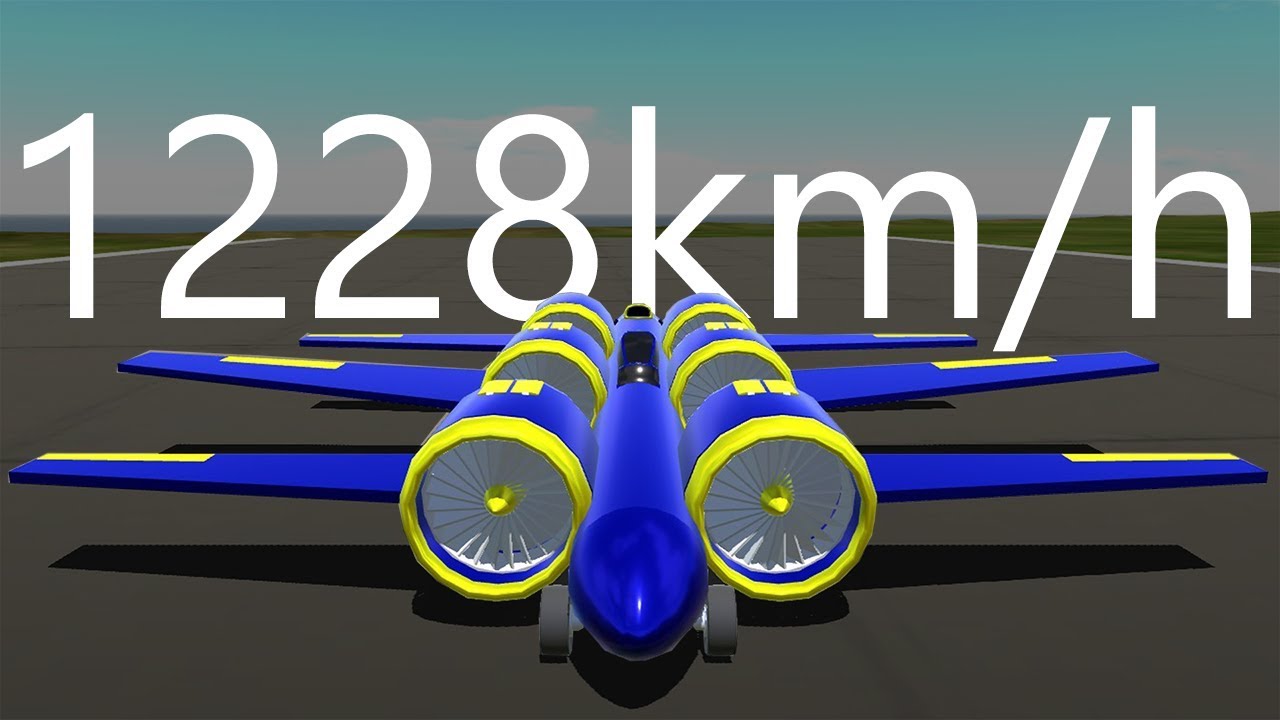 Land Speed Record Breaker - (Simpleplanes) - YouTube