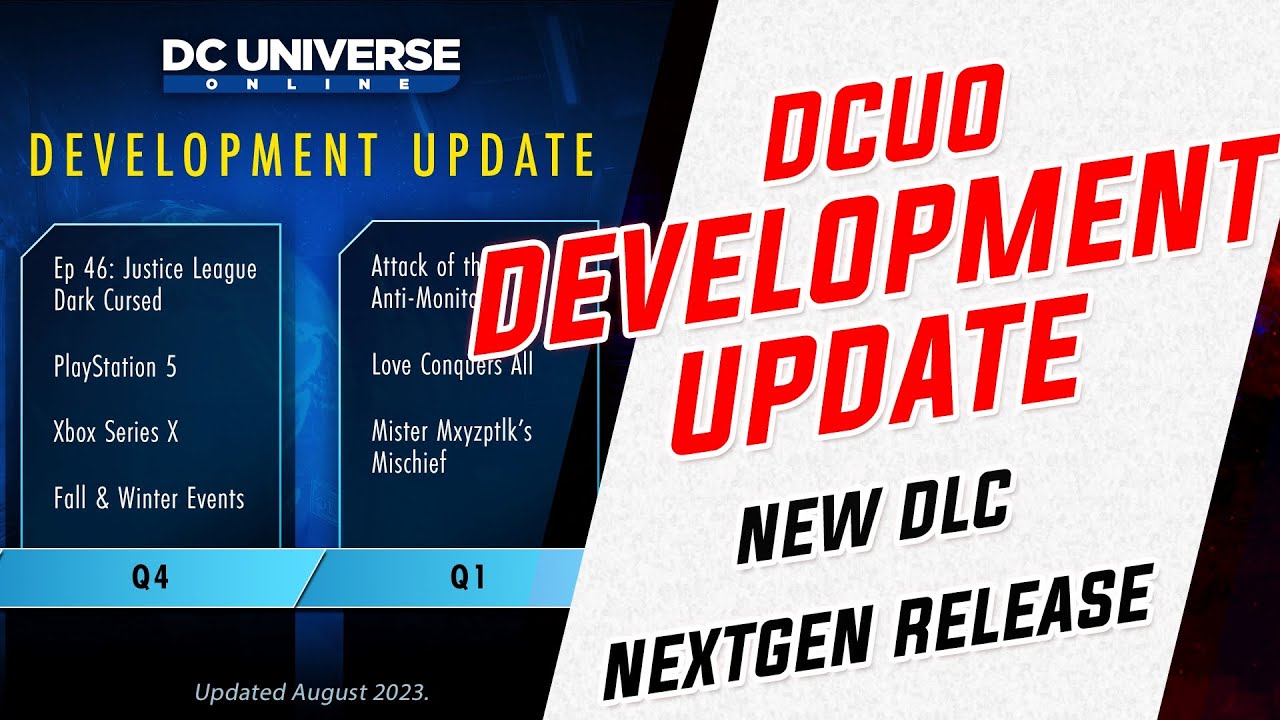 DCUO: Development Update New Episode! - YouTube