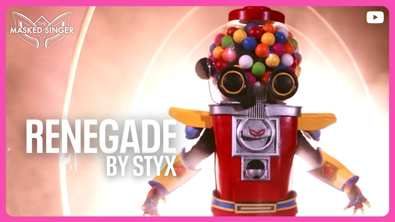 Gumball Performs “Renegade” by Styx | Season 11 | The Masked Singer ...